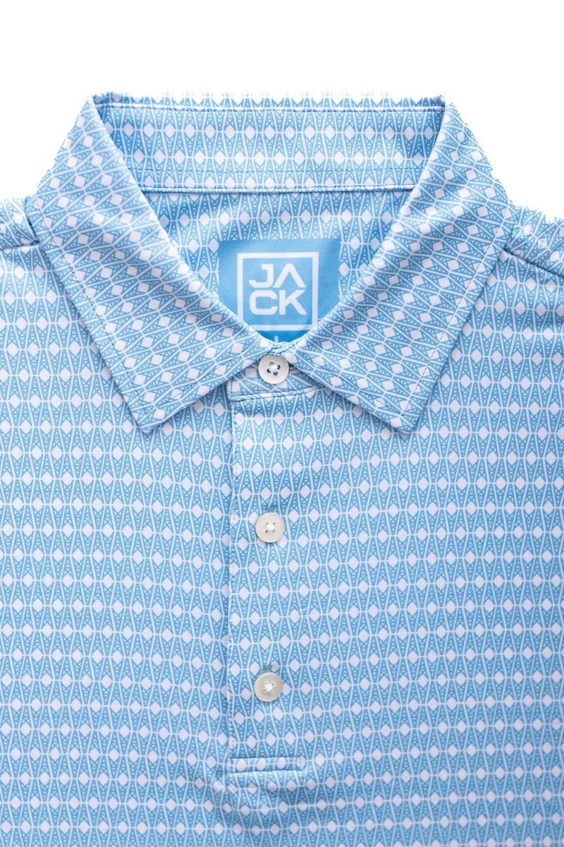 Jack Golf "Diamond Derrick" Light Blue – Jack Golf Apparel